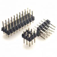 China 2.54mm 3 Row Straight Pin Header | Through Hole PCB Connector for sale