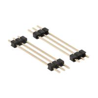 China 2.0mm Pitch Single Row Double Insulator Straight DIP Pin Header Connector for sale