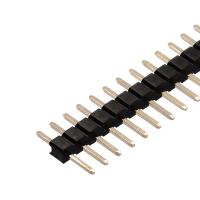China 3.0mm Pitch Single Row Pin Header, 0.64mm Square Pin for sale