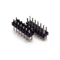 China 3.0mm Pitch Double Row Pin Header, 0.64mm Square Pin for sale