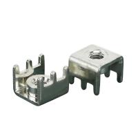 China 6 Soldering Claws PCB Lock Nut Terminal, High Current Brass 100A / Red Copper 150A Board Mount Power Connector for sale