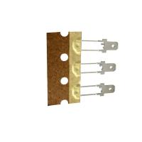 China 187 Straight 2 Pin Terminal Strip Tape, Anti-reverse Through Hole Connector for AI Insertion Machine, Home Appliance Power PCB Terminals for sale