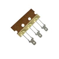 China 187 Straight 2 Pin Terminal Strip Tape, Anti-reverse Through Hole Connector for AI Insertion Machine, Home Appliance Power PCB Terminals for sale