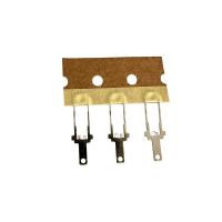 China 110(2.8*0.5mm) Straight Terminal Strip Tape, 0.5T Brass Anti-reverse Through Hole Terminal, 5.0mm Pin Spacing for AI Auto Insertion Machine for sale