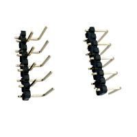 China 2.54mm(0.10″) pitch pin header customized insulator height pin length and quantity for unique pcb connection solutions for sale