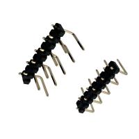 China 2.54mm(0.10″) pitch pin header customized insulator height pin length and quantity for unique pcb connection solutions for sale