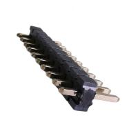 China 3.96mm Pitch Single Row Pin Header | 1.14mm Square Pin | Gold/Tin Plated High Current PCB Connector for sale