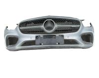 China Classic Hit GTW190 AMG GTC GTS GTR Front Bumper Surrounded Guard bar Intake Grille Medium Mesh Trim for Mercedes-Benz for sale