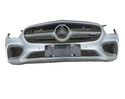 China Classic Hit GTW190 AMG GTC GTS GTR Front Bumper Surrounded Guard bar Intake Grille Medium Mesh Trim for Mercedes-Benz for sale