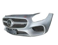 China Classic Hit GTW190 AMG GTC GTS GTR Front Bumper Surrounded Guard bar Intake Grille Medium Mesh Trim for Mercedes-Benz for sale