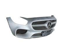 China Classic Hit GTW190 AMG GTC GTS GTR Front Bumper Surrounded Guard bar Intake Grille Medium Mesh Trim for Mercedes-Benz for sale