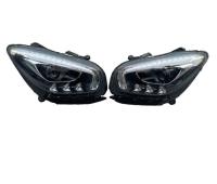 China New Hot Selling GT W190GTC GTS GTR Front Headlight LED Headlight Tear Eye Geometric Figure Daily Running Light for Mercedes-Benz for sale
