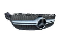 China Classic Hot Selling W205 C63  AMG Front Intake Medium Mesh Grille Chrome Trimmed Strip Honeycomb Mesh for Mercedes-Benz for sale