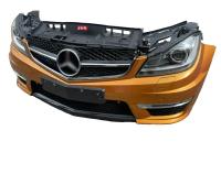 China Classic Style C Series W204 AMG 507 Front Assembly Bumper Surrounded by Central Grid Cooling Grille Guard bar  for Mercedes-Benz for sale