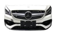 China Classic Popular CLA Series W117AMG Front Assembly Front Mouth Encircle Bumper Guard Front Face Head Nozzle for Mercedes-Benz for sale