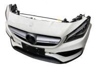 China Classic Popular CLA Series W117AMG Front Assembly Front Mouth Encircle Bumper Guard Front Face Head Nozzle for Mercedes-Benz for sale