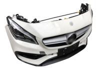 China Classic Popular CLA Series W117AMG Front Assembly Front Mouth Encircle Bumper Guard Front Face Head Nozzle for Mercedes-Benz for sale