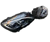 China Classic Hot Selling C-class W205 C63S AMG Front Large Headlight LED Double Eye Steering Daily Running Light for Mercedes-Benz for sale