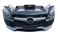 China Classic Style C Series W205 C63S AMG Front Assembly Front Mouth Surrounded Headnozzle Bumper Front Face for Mercedes-Benz for sale