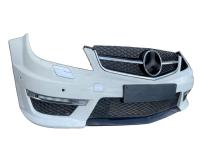 China The Classic Popular C Series W204 AMG C63 Front Bumper Surround Guard bar Intake Grille Medium Net for Mercedes-Benz for sale