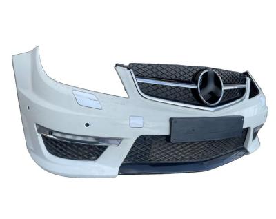 China The Classic Popular C Series W204 AMG C63 Front Bumper Surround Guard bar Intake Grille Medium Net for Mercedes-Benz for sale