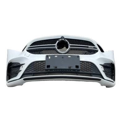China Classic High Quality a Series W177 Front Bumper Assembly AMG Style Grille Bracket Chrome Strip for Mercedes-Benz for sale
