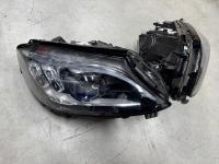 China The New High-quality C63 Series W205 Coupe AMG Front and Left High Headlight Digital Luminaire Steering Assist for Mercedes-Benz for sale