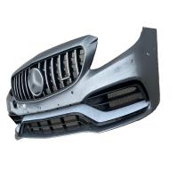 China The New High Quality C63W205 Coupe AMG Front Bumper Assembly Surrounds the Bumper Grille Waterfall Center Mesh for Mercedes-Benz for sale