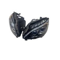 China The New High Quality C63 W205 Coupe AMG Left and Right Headlights Dual Lens High Configuration Steering Assist for Mercedes-Benz for sale