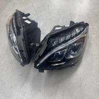 China The New High Quality C63 W205 Coupe AMG Left and Right Headlights Dual Lens High Configuration Steering Assist for Mercedes-Benz for sale