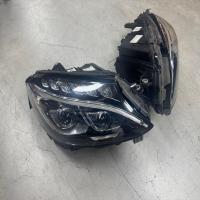 China The New High Quality C63 W205 Coupe AMG Left and Right Headlights Dual Lens High Configuration Steering Assist for Mercedes-Benz for sale