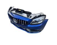 China New High Quality C63 Series W205 Coupe AMG Front Face Assembly Gantry Headlight Radiator Bumper for Mercedes-Benz for sale