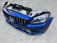 China New High Quality C63 Series W205 Coupe AMG Front Face Assembly Gantry Headlight Radiator Bumper for Mercedes-Benz for sale