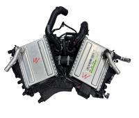 China Classic High-quality C-series W205 AMG Engine M177 Turbocharged air Cooler Left and Right Intercooler Radiator for Mercedes-Benz for sale