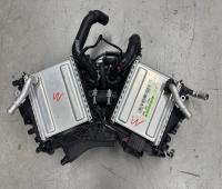 China Classic High-quality C-series W205 AMG Engine M177 Turbocharged air Cooler Left and Right Intercooler Radiator for Mercedes-Benz for sale