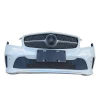 China Classic High-quality A-series W176 Luxury Version Front Bumper, air Intake Grille, Support, and Mesh Panel for Mercedes-Benz for sale