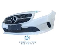China Classic High-quality A-series W176 Luxury Version Front Bumper, air Intake Grille, Support, and Mesh Panel for Mercedes-Benz for sale