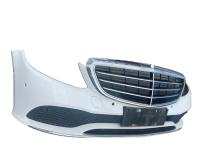 China The New Hot C Series W205 Luxury Front Bumper Surround Guard Automatic Medium Mesh Chrome Grille for Mercedes-Benz for sale
