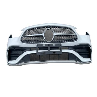 China The New High Quality C-series W206 Front Sports Style Bumper Surrounds the bar Center Mesh air Intake Grille for Mercedes-Benz for sale