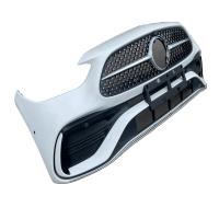China The New High Quality C-series W206 Front Sports Style Bumper Surrounds the bar Center Mesh air Intake Grille for Mercedes-Benz for sale
