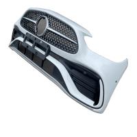 China The New High Quality C-series W206 Front Sports Style Bumper Surrounds the bar Center Mesh air Intake Grille for Mercedes-Benz for sale