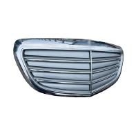 China Classic High Quality C Series W205Front Luxury Electronic Intake Center Mesh Grille Automatic Adjustment Silver for Mercedes-Ben for sale