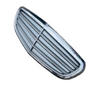 China Classic High Quality C Series W205Front Luxury Electronic Intake Center Mesh Grille Automatic Adjustment Silver for Mercedes-Ben for sale