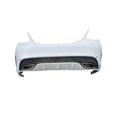 China The Classic Hit C-Series W205Rear Sports Style Bumper Surrounds the Rear Lower Lip Spoiler of the Bumper Guard for Mercedes-Benz for sale
