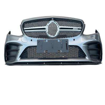 China The Classic Hit C  W205 C43front Sports Style Surrounds the Bumper Guard Center Mesh air Intake Grille Spoiler for Mercedes-Benz for sale