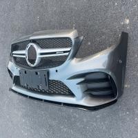 China The Classic Hit C  W205 C43front Sports Style Surrounds the Bumper Guard Center Mesh air Intake Grille Spoiler for Mercedes-Benz for sale