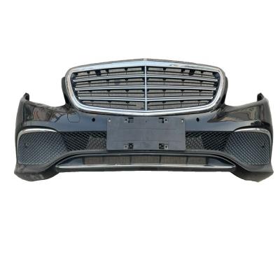 China Classic Popular E SeriesW213 Luxury Version of the Front of the Big Net Bumper Assembly Surrounding the Bumper for Mercedes-Benz for sale