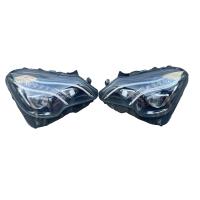 China Classic High Quality E- W207 Front High Configuration LED matrix Headlights Double Eye Lens Assist Steering for Mercedes-Benz for sale