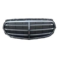 China New High Quality E-series W213 W238 Front Center Screen Chrome bar Intake Grille ACC Function Shield  for Mercedes-Benz for sale