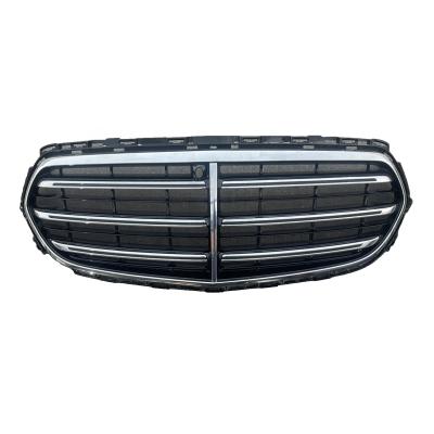 China New High Quality E-series W213 W238 Front Center Screen Chrome bar Intake Grille ACC Function Shield  for Mercedes-Benz for sale